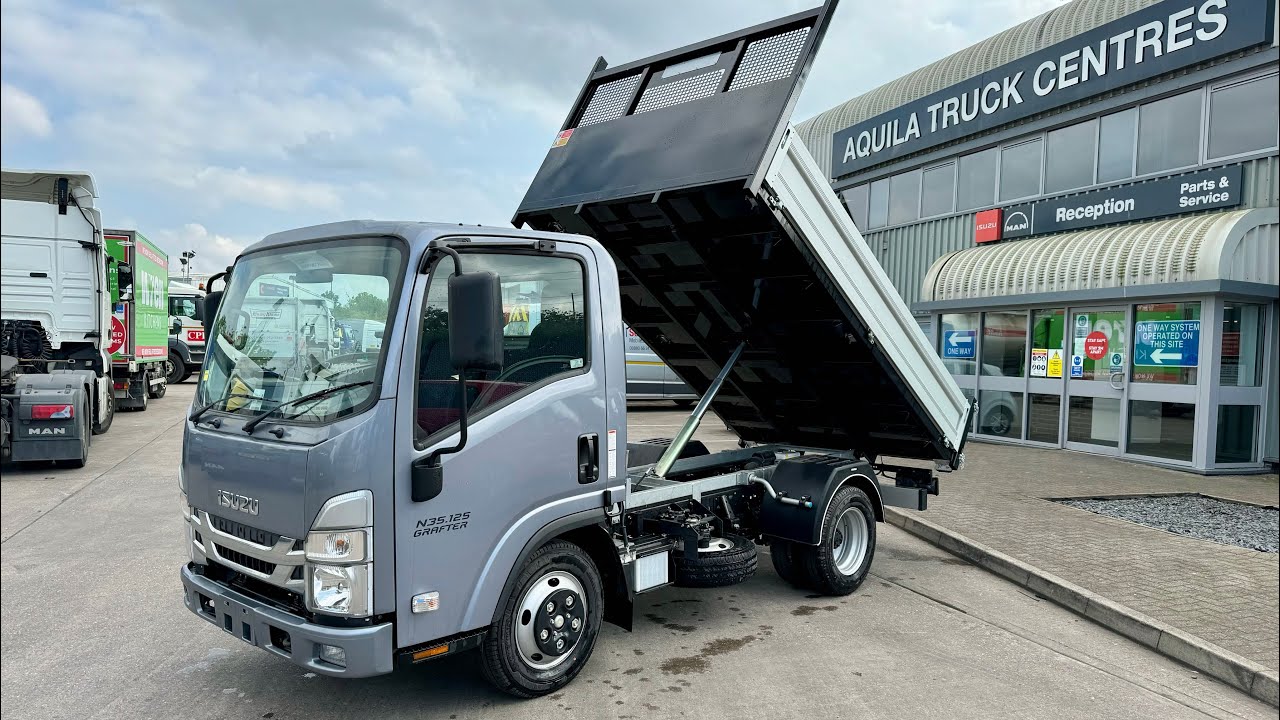 NEW N35.125 ISUZU GRAFTER (T) SWB TIPPER - YouTube