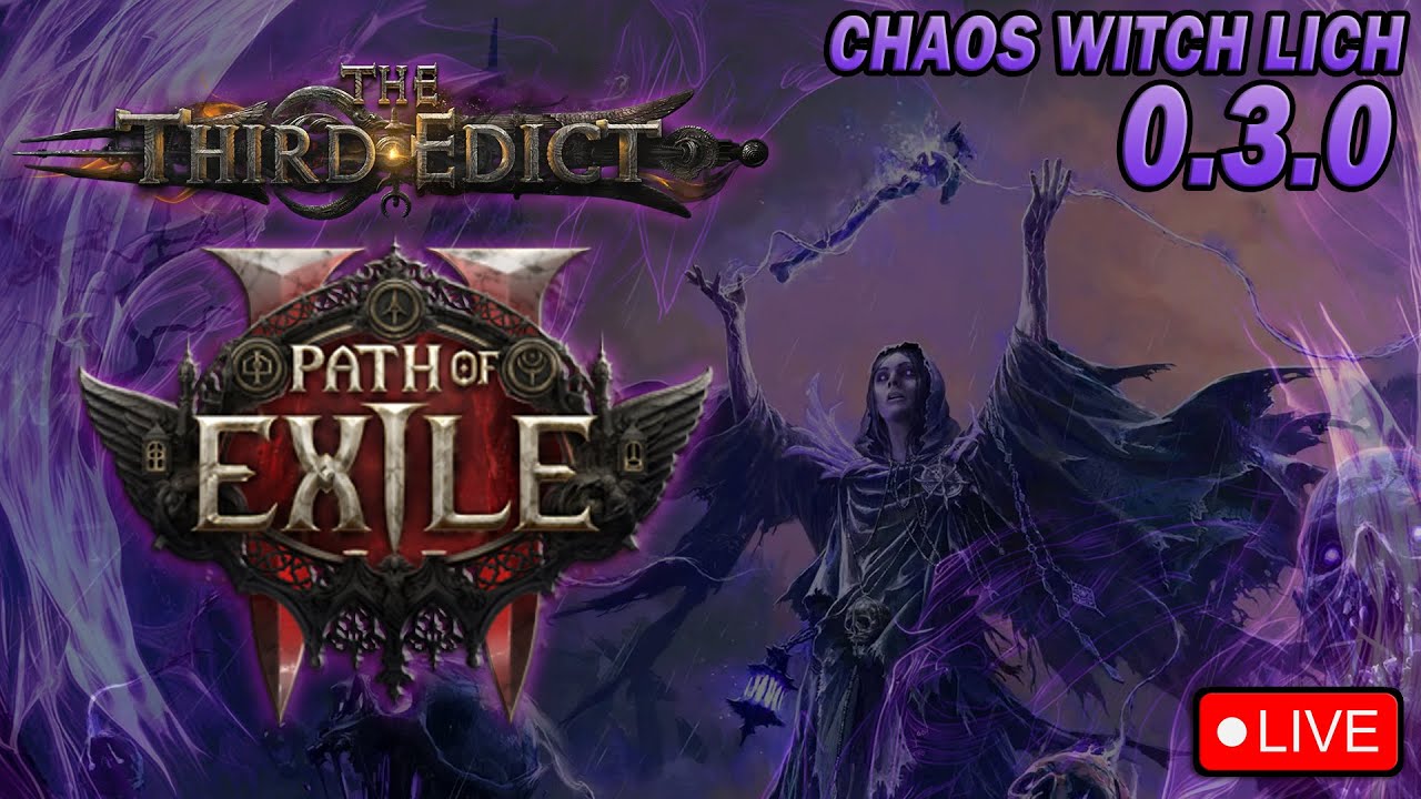 POE 2 |T15+ Mapping |Lich Witch lvl93 |Livestream #poe2 #poebuilds # ...