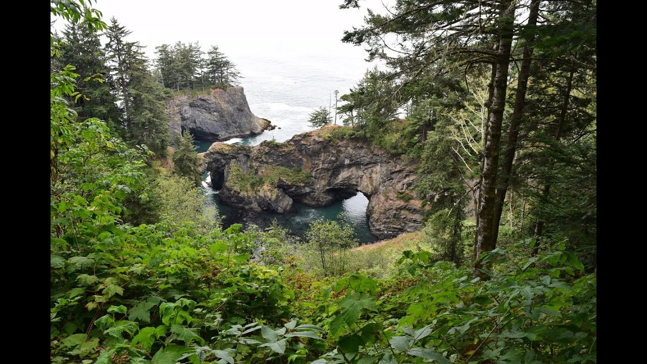 Natural Bridges (Southern Oregon Coast) Relaxation - YouTube