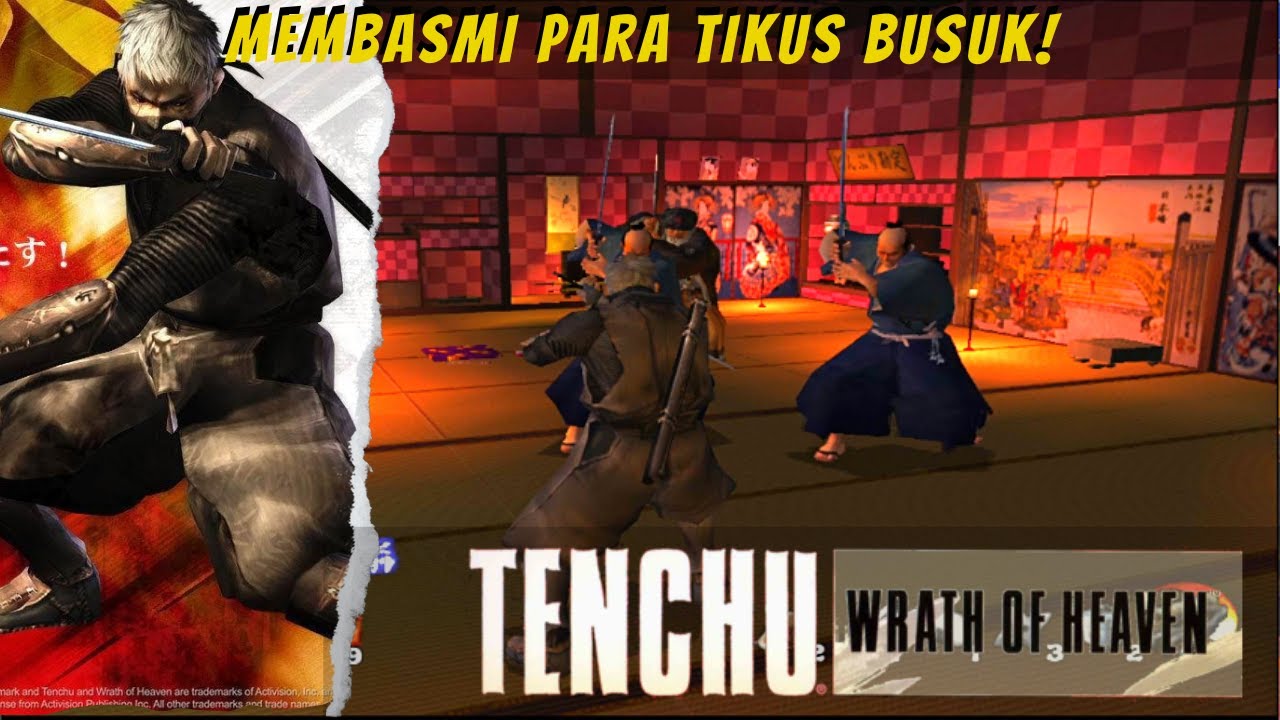 Misi Pertama Rikimaru Membasmi Para Tikus | Rikimaru Tenchu 3 Wrath Of ...