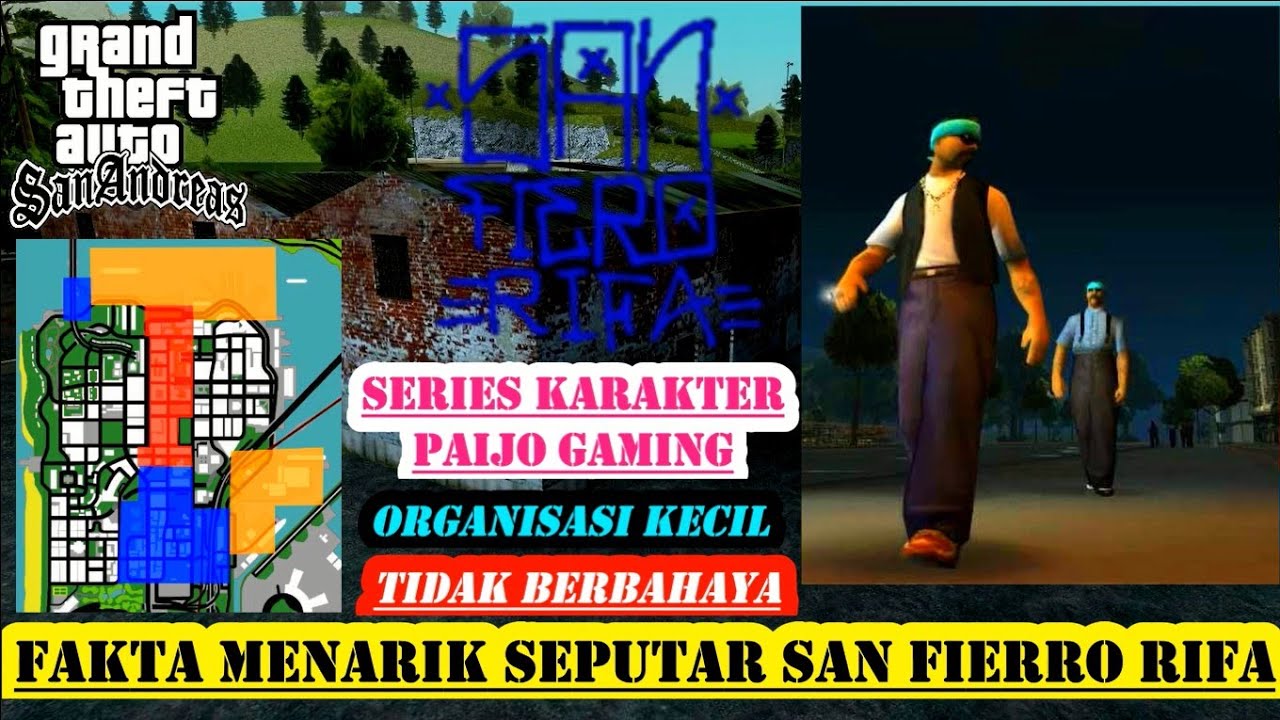 Fakta Seputar SF Rifa Dalam Game GTA SA - Paijo Gaming - YouTube