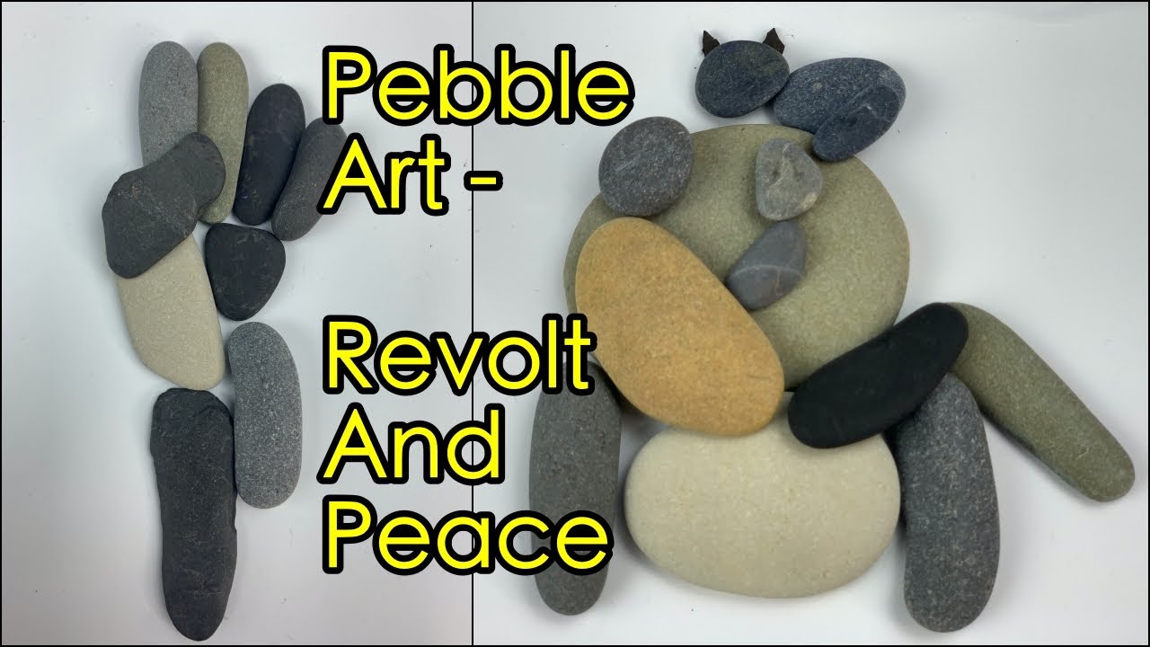 Pebble Stone Art - Revolt And Peace - YouTube