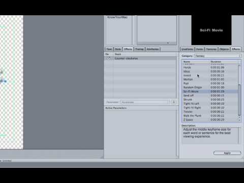 How to Create Your Own Text Intro in LiveType - YouTube