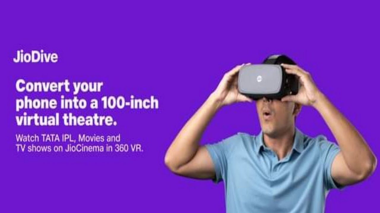jio dive, jiodive, jio dive movie, jio dive youTube, jio vr headset ...