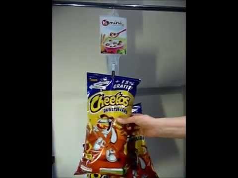 Klik-Pak Żabka na chipsy   / Clip strip for chips, crisps, snacks /