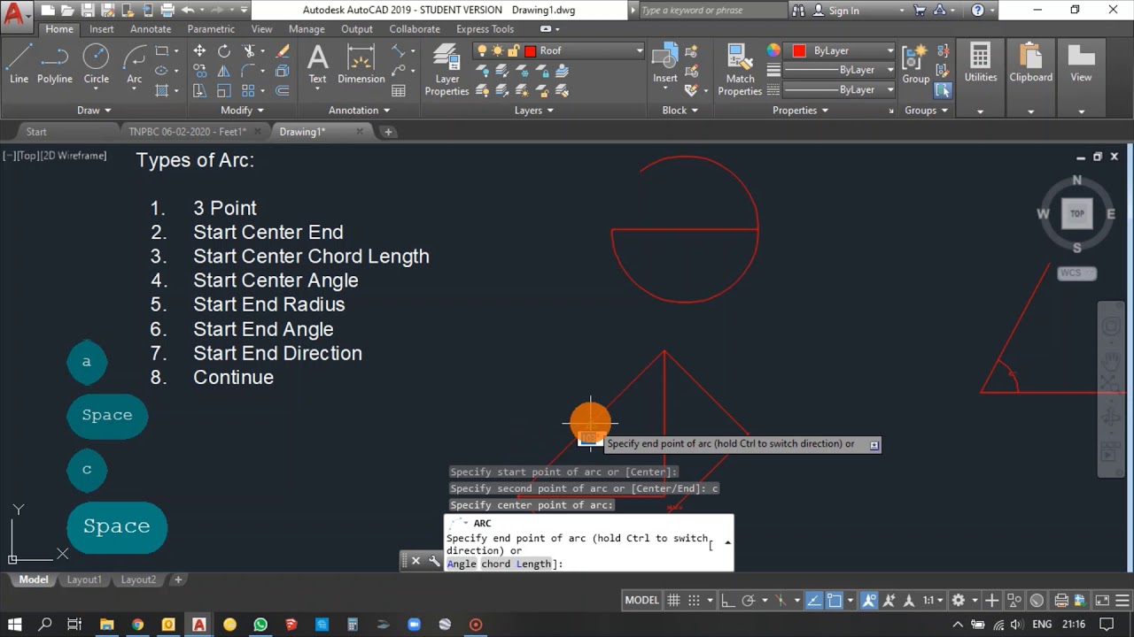 How To Draw Different Types Of Arc In Autocad I Autocad Arc Command I Autocad Arc Length Command how-to-draw-different-types-of-arc-in-autocad-i-autocad-arc-command-i-autocad-arc-length-command
