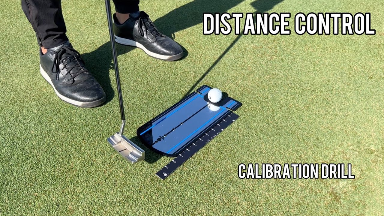 DISTANCE CONTROL- Calibrate Your Putting Stroke - YouTube