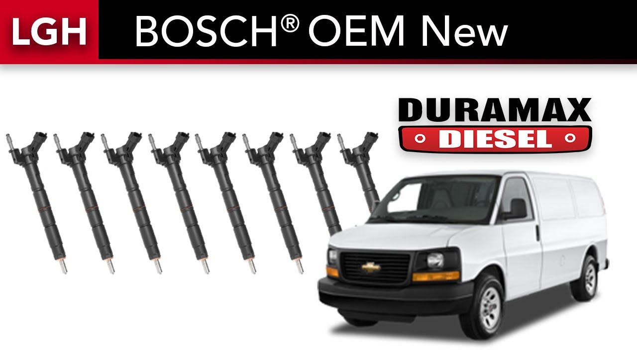 LGH Fuel Injectors (Bosch® New) Duramax 2011-2016 - YouTube