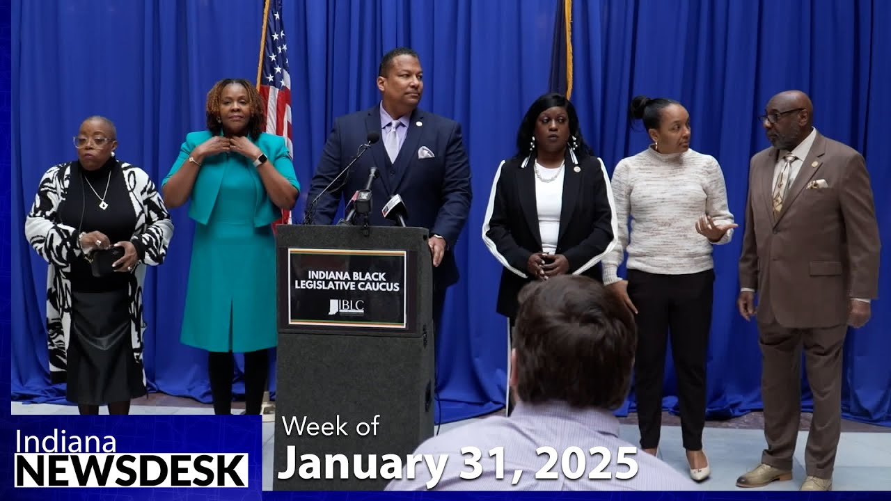 Black Legislative Caucus hosts 'unity rally' during Braun’s first State ...