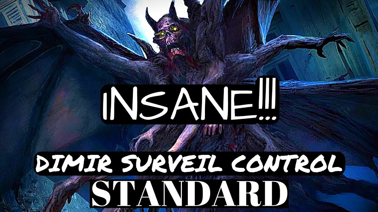 INSANE!! Dimir Surveil Standard Deck Tech Control - YouTube