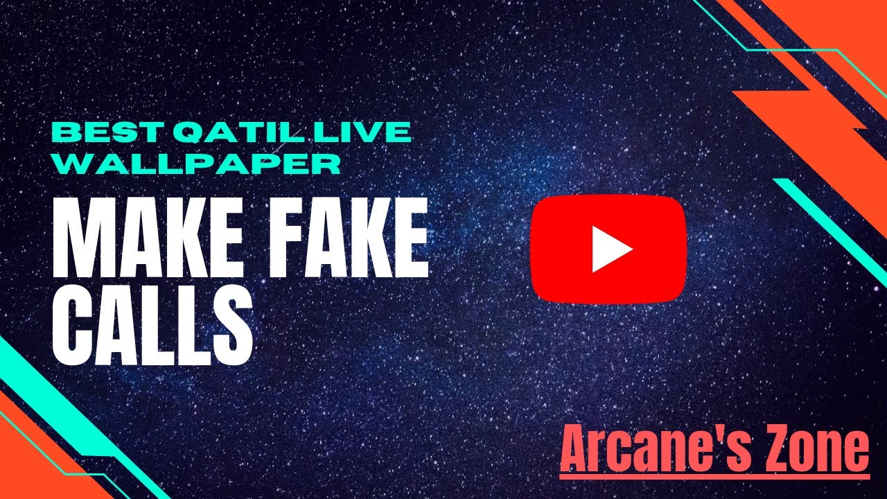 How to make fake calls | Amazing Live wallpaper | Stylish dialer Call ...