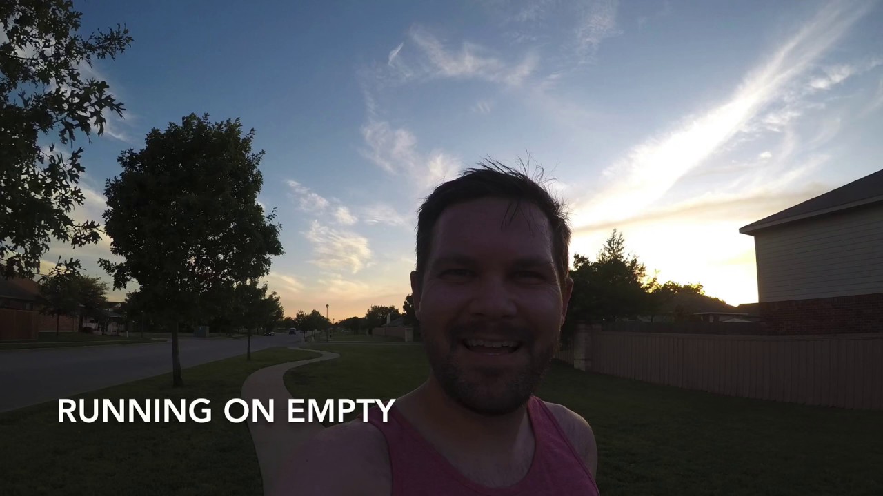 Running on empty - YouTube