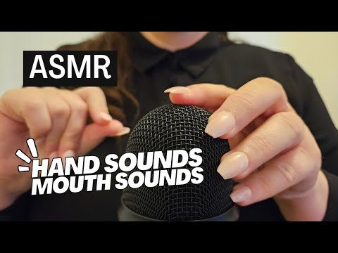ASMR | Hand sounds & Mouth sounds - YouTube