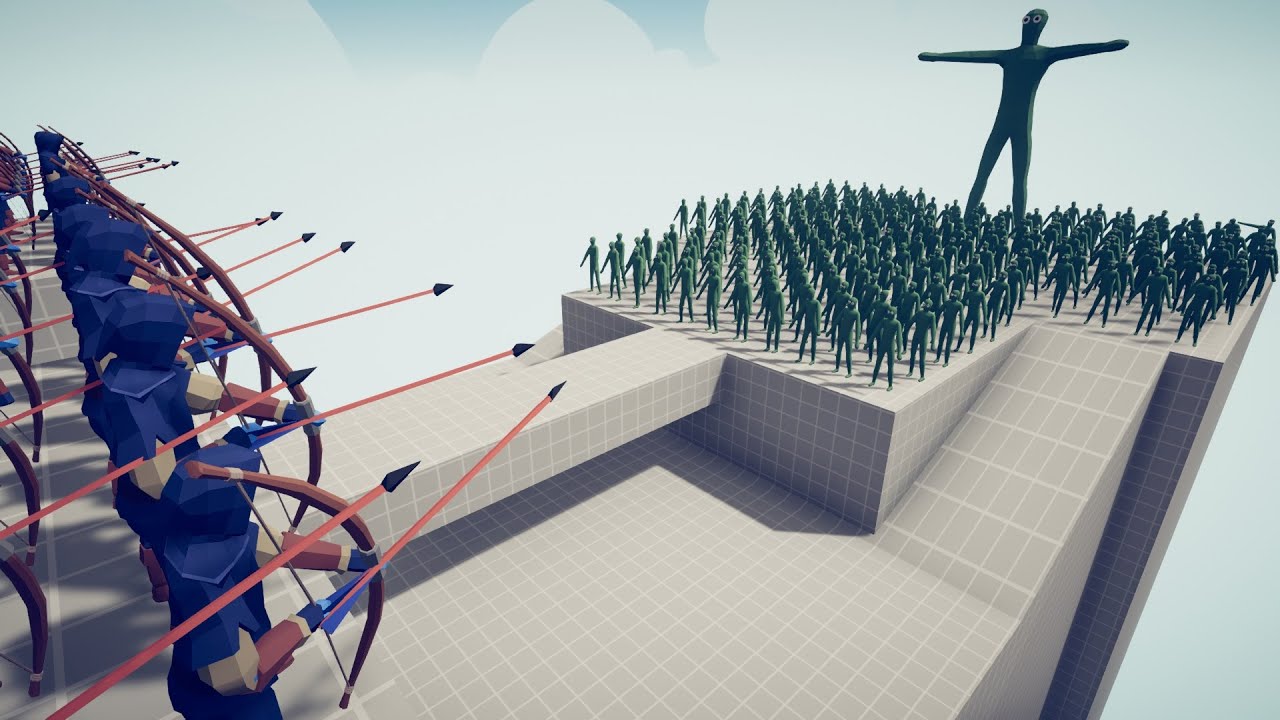 50x ARCHER vs SIEGE ARMY | Totally Accurate Battle Simulator TABS - YouTube