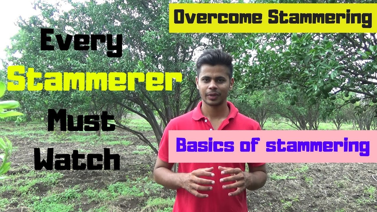 If you are a STAMMERER then MUST WATCH | Basics of stammering ...