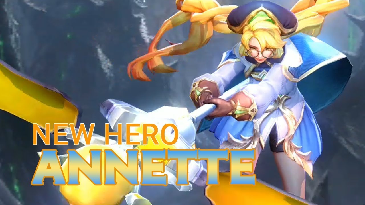 New support hero Annette abilities preview - YouTube