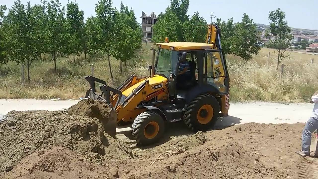 Jcb Beko loder İLE inşaat çalışmaları ,BEKO is LOD JCB Backhoe loaders ...