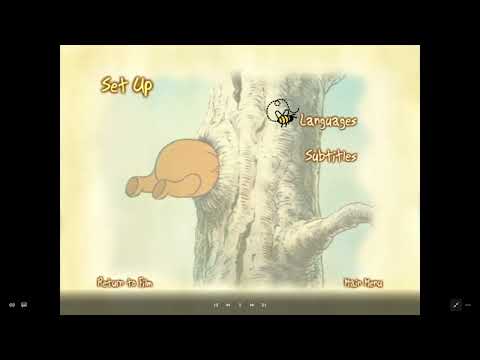 The Many Adventures of Winnie the Pooh UK DVD Menu Walkthrough (2002)