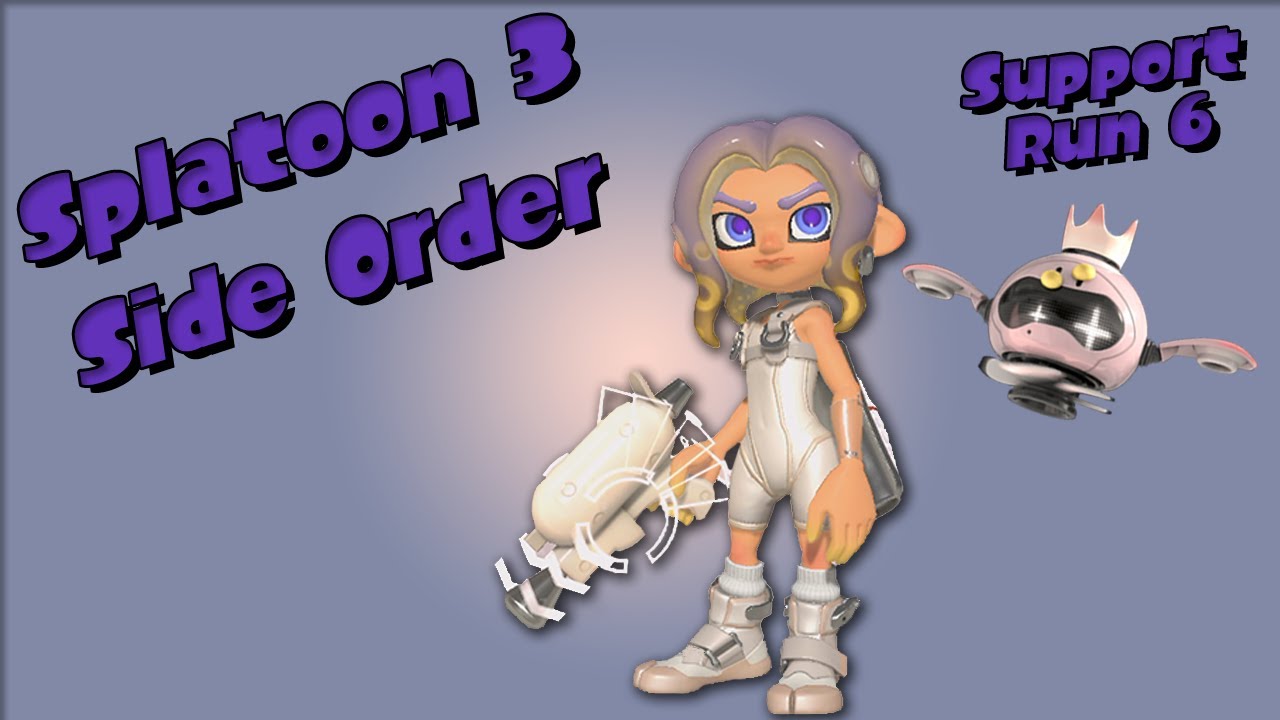 Support Chip Palette Splattershot Run | Splatoon 3: Side Order - YouTube