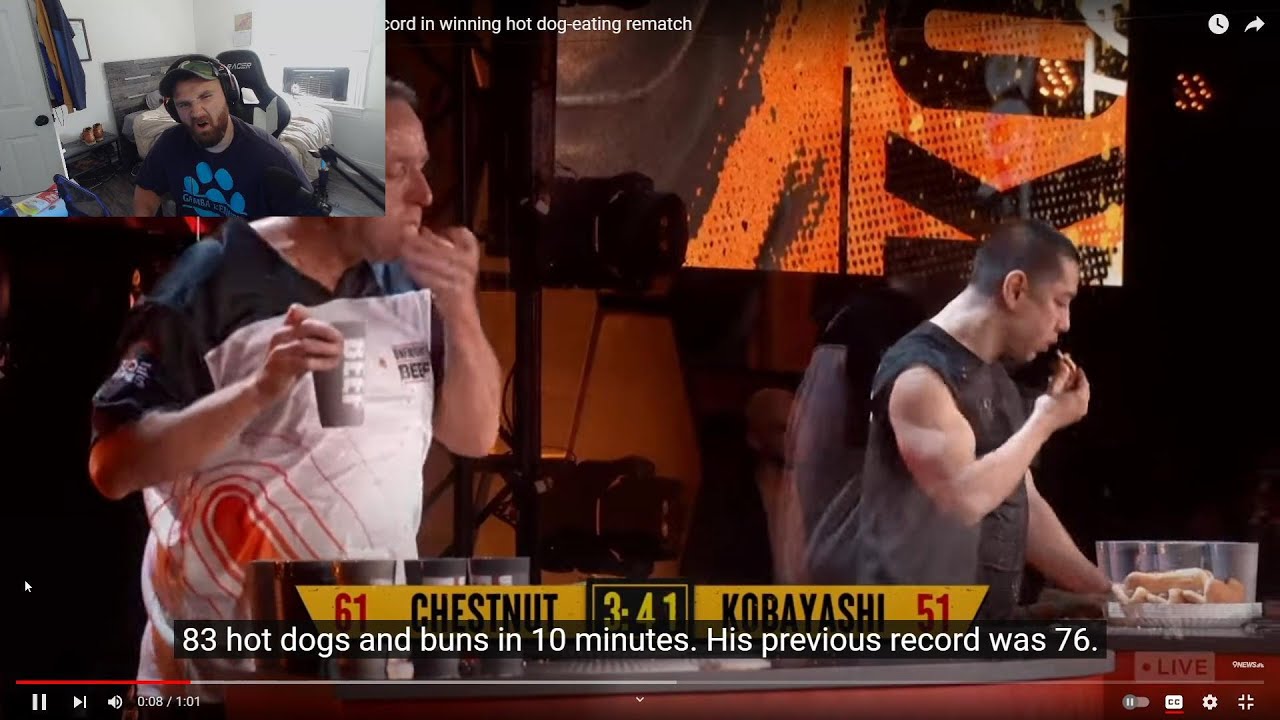 83 Hot Dogs in 10 Minutes is CRAZY - YouTube