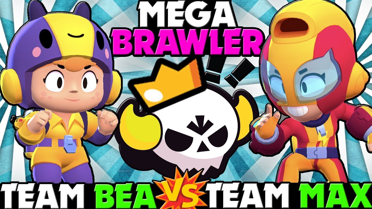 DUELO DE MEGABRAWLER!! ¡¡BEA VS MAX!! ¿QUIÉN GANARÁ? | BRAWL STARS ...