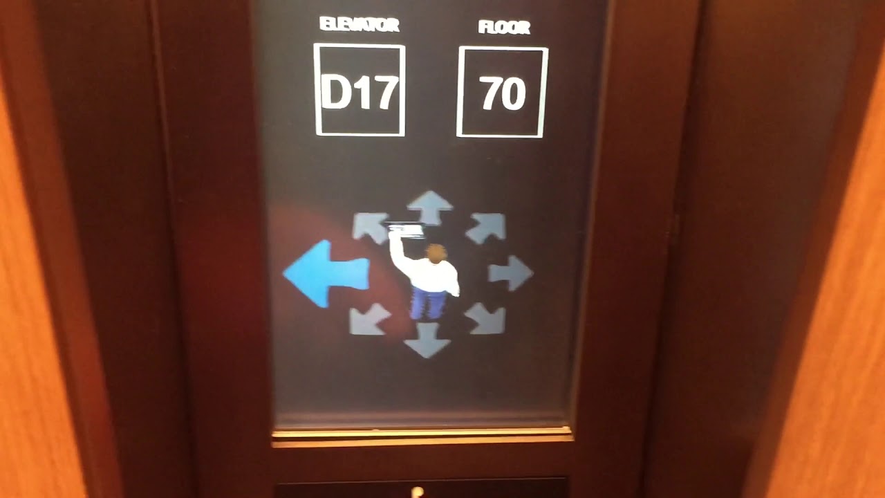 OTIS Gen2 Compass Plus Traction Upper Guestrooms Elevators @ Wilshire ...