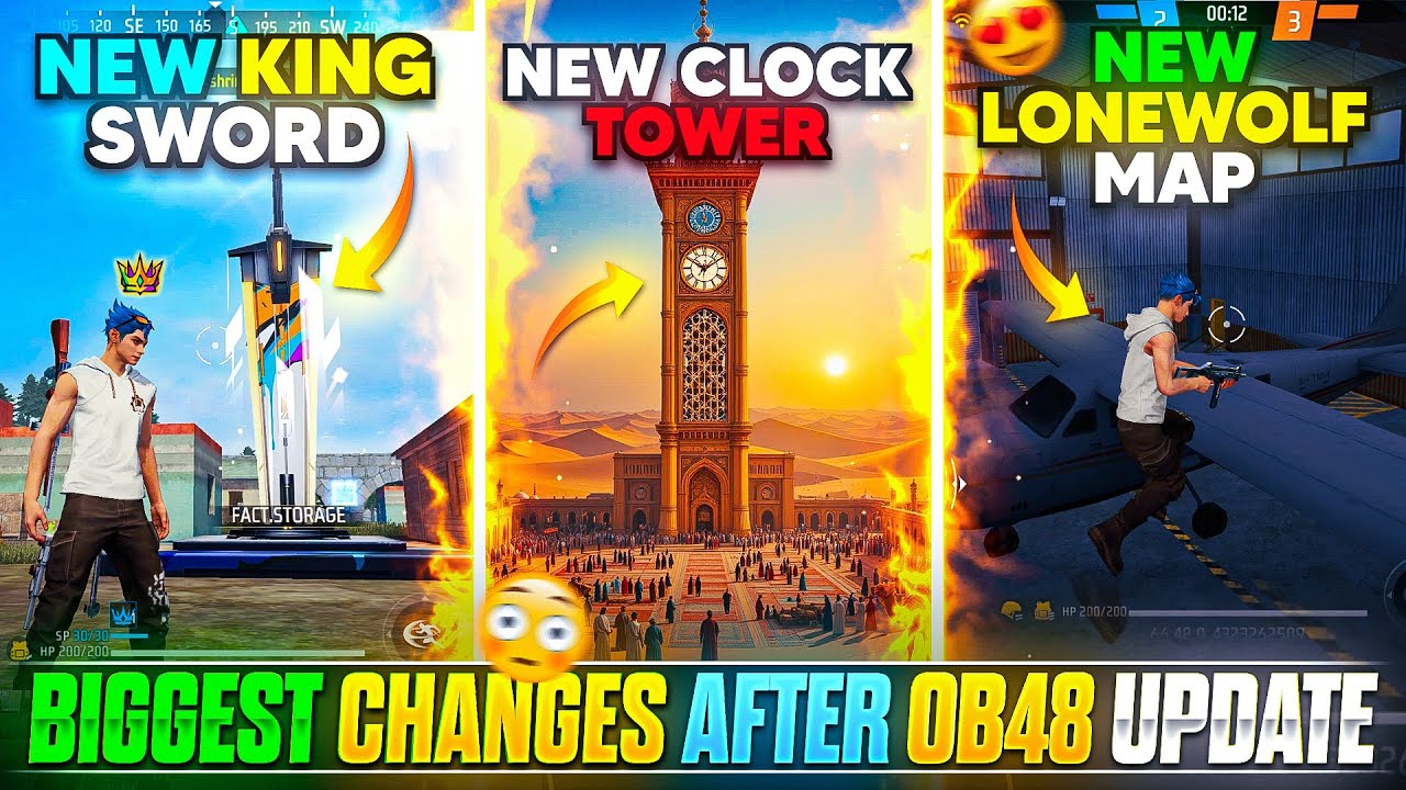 OB48 UPDATE FREE FIRE l FREE FIRE NEW UPDATE l FREE FIRE OB48 UPDATE ...