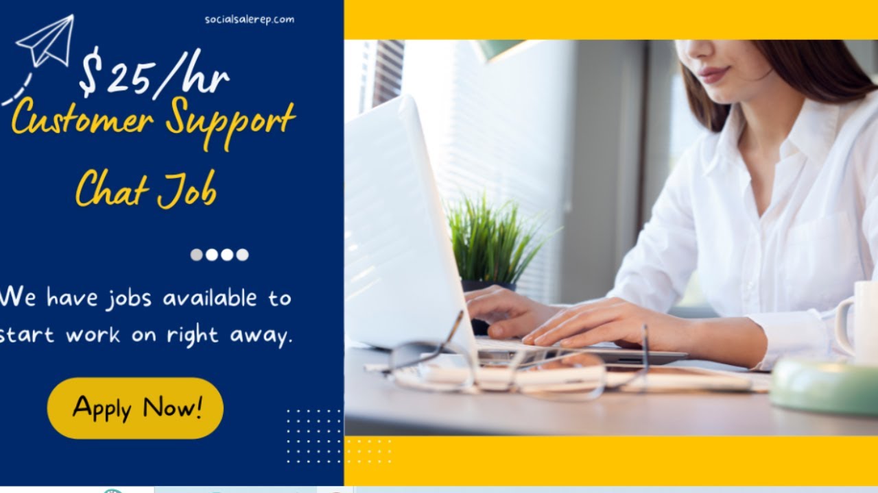 How To Become A Live Chat Assistant| FLEXIBLE TEXT CHAT AGENT JOBS ...