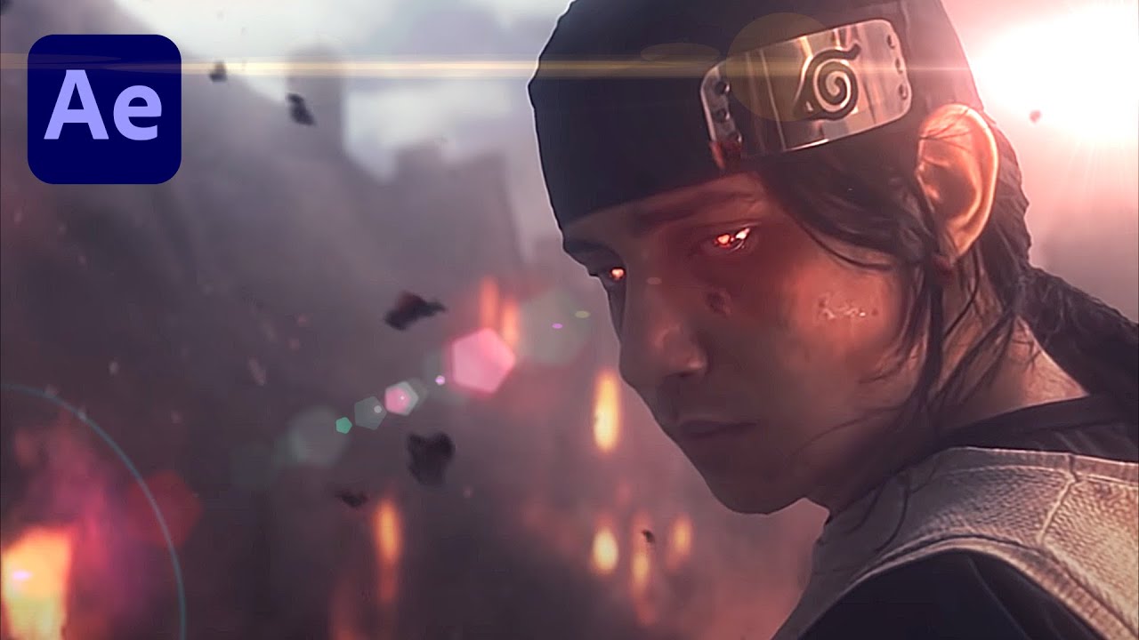 Itachi Sharingan Eyes Tutorial After Effects - YouTube