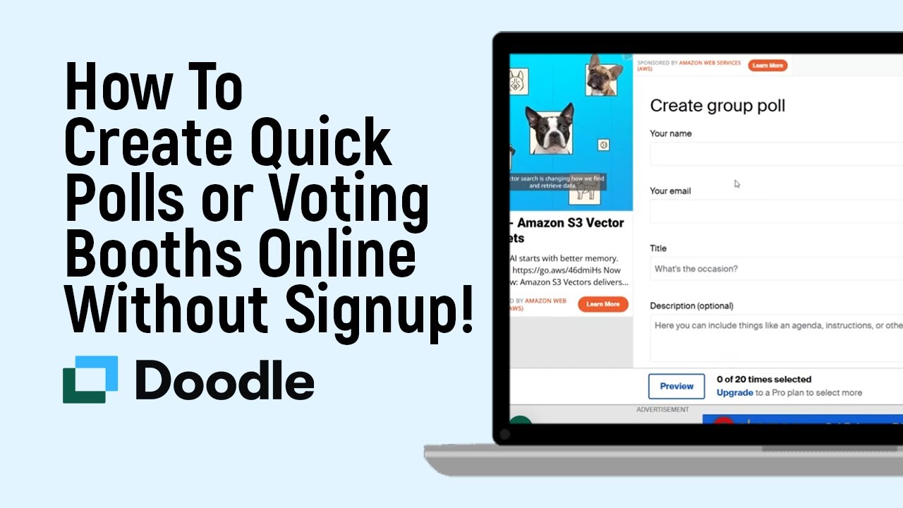 How to Create Quick Polls or Voting Booths Online Without Signup [easy ...