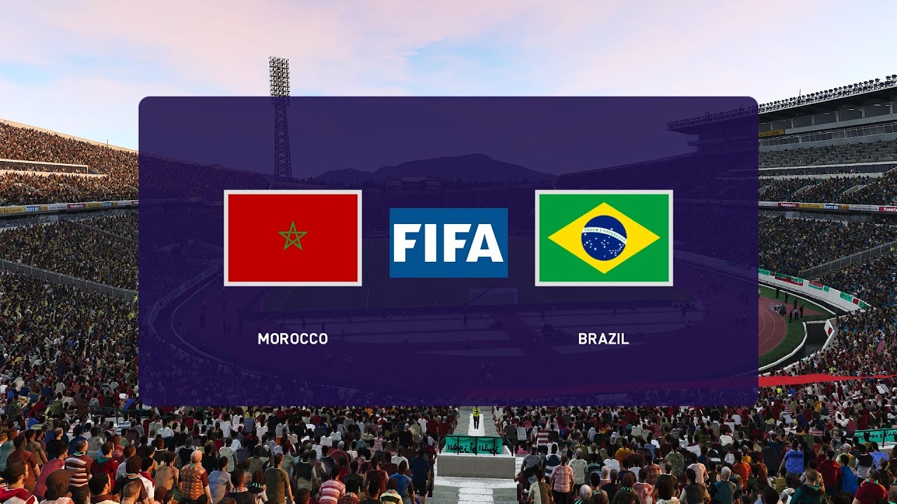 Morocco - Brazil | International Friendlies | eFootball 2021 - YouTube