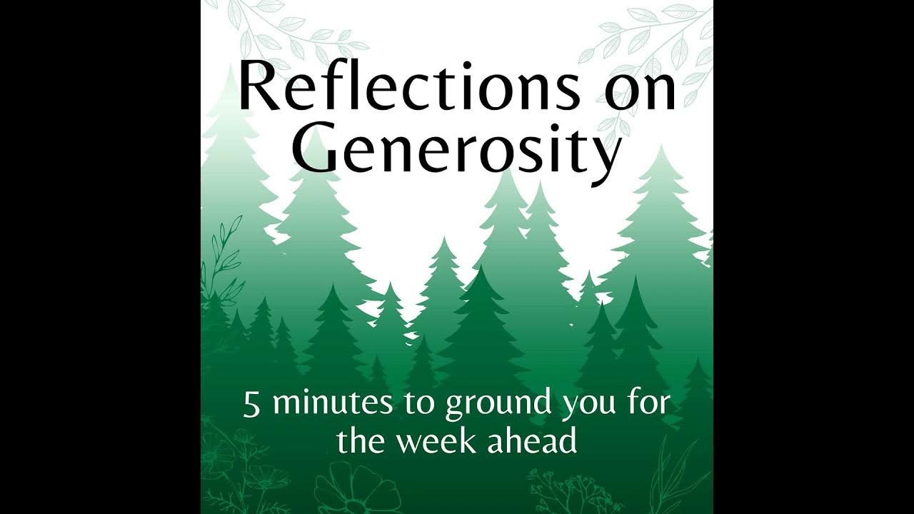 97: Fullness of Generosity - YouTube