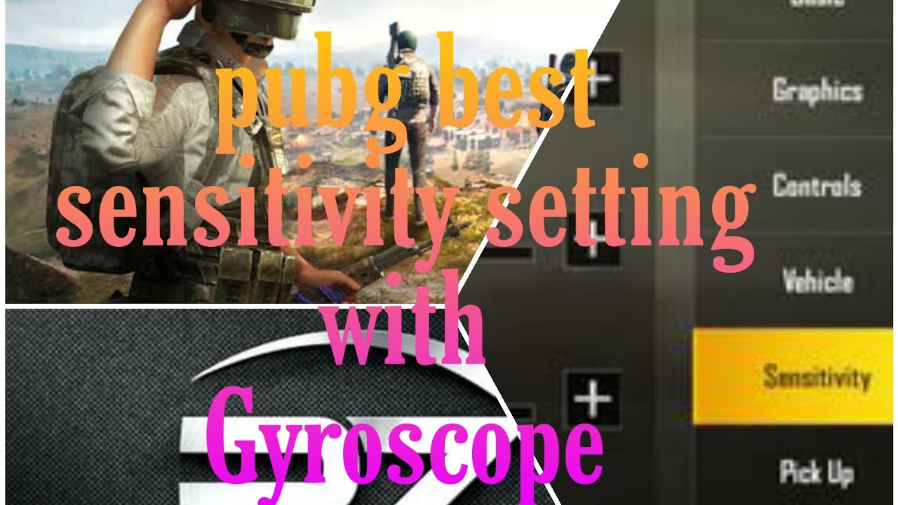 Pubg best sensitivity setting || pubg mobile || pubg Gyroscope setting ...