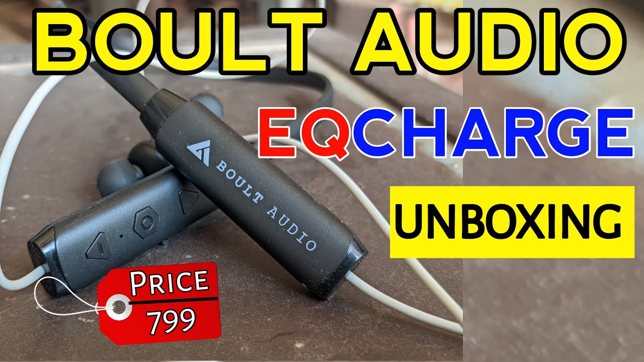 BEST BUDGET Neckband Boult Audio EQCHARGE - YouTube