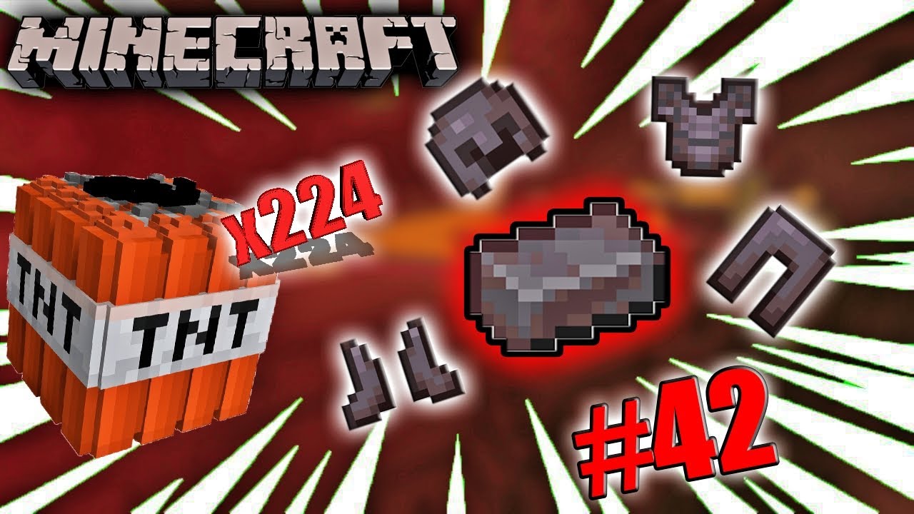 I MADE FULL NETHERITE ARMOR IN MINECRAFT PART #42 ! - YouTube