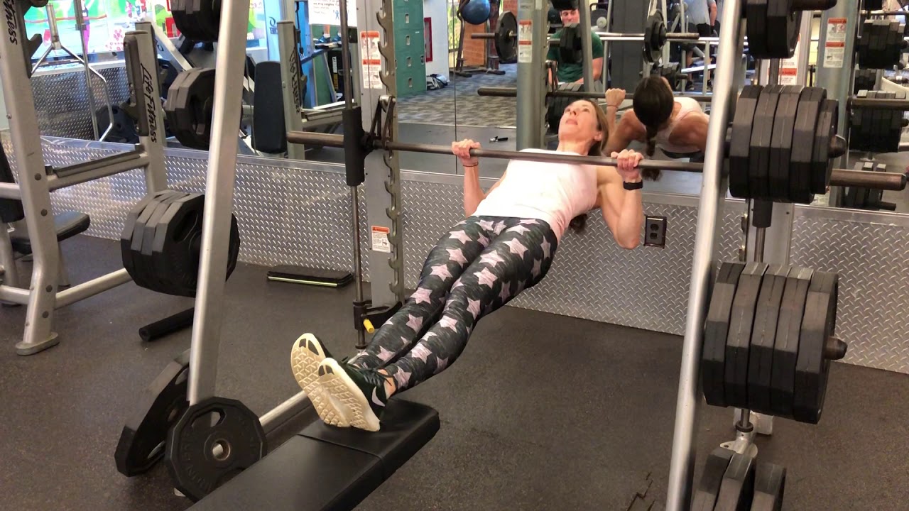 Feet Elevated Inverted Row - YouTube