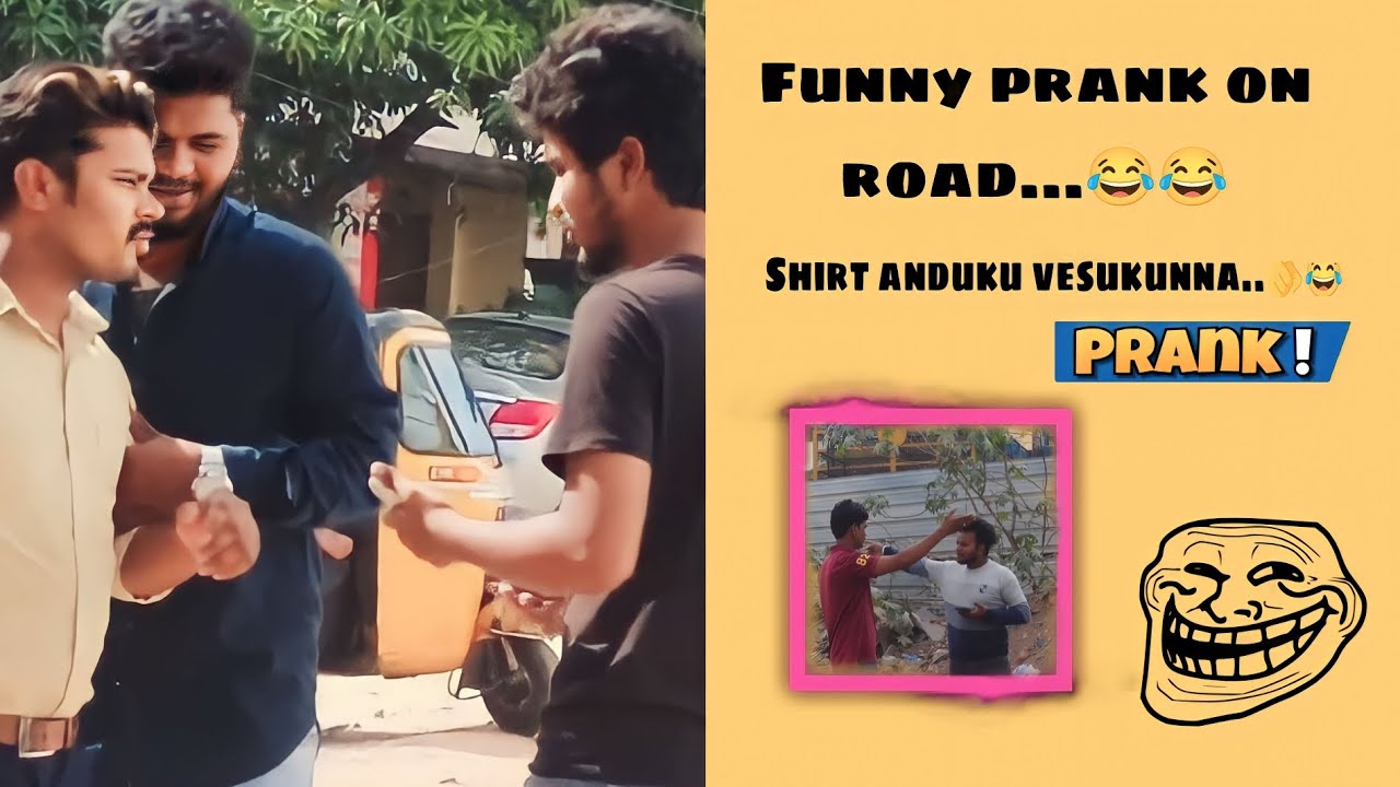 prank on road side 🤣🤣🤣#comedy #telugu #prank #prankonroad #viral #like ...