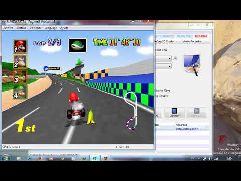 la mejor carrera de mario car 64 y canbiar controles - YouTube