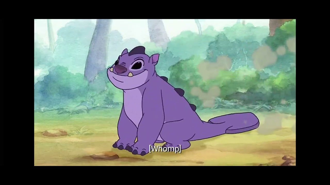 Lilo and Stitch trying to capturing experiment 513 who makes earthquake ...