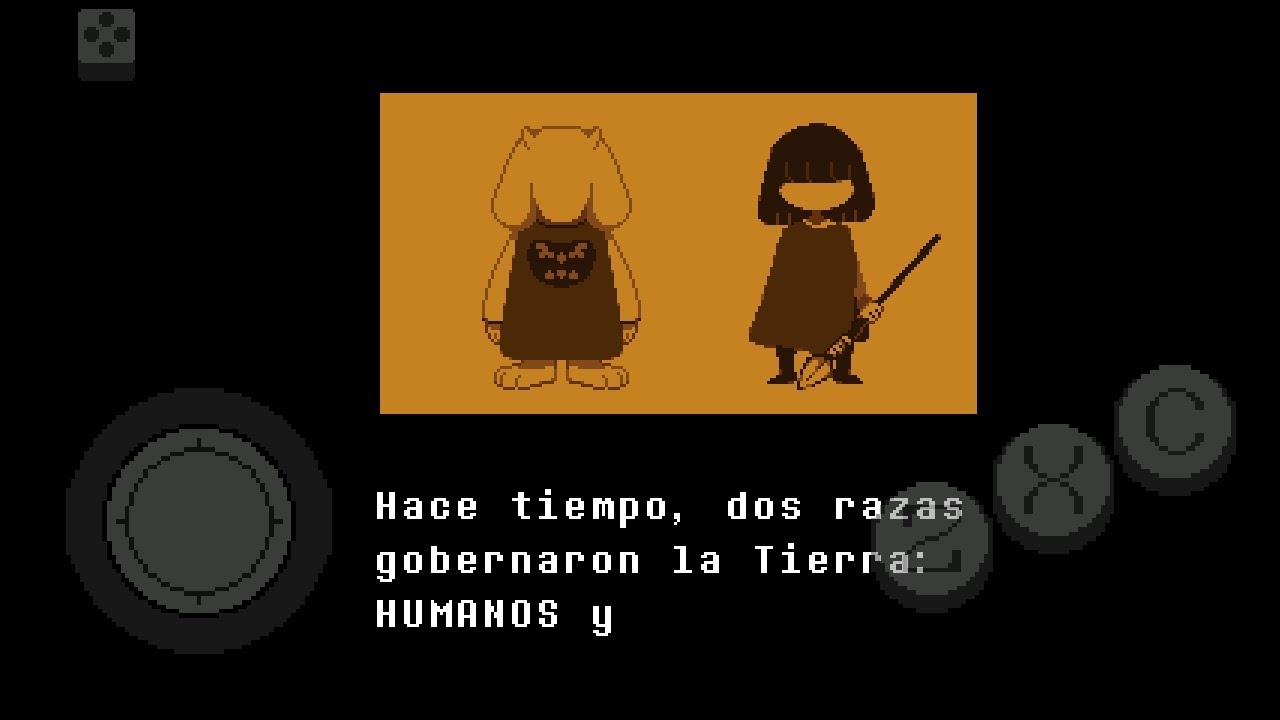 jugando undertale en android - YouTube