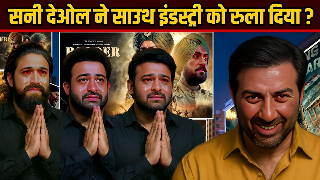 South Indian Actor Crying Review on Border 2 Movie || सनी देओल ने साउथ ...