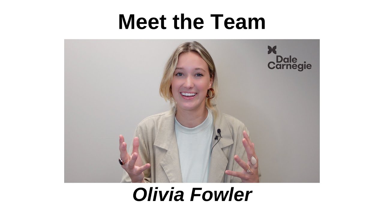 Meet the Team: Olivia Fowler - YouTube
