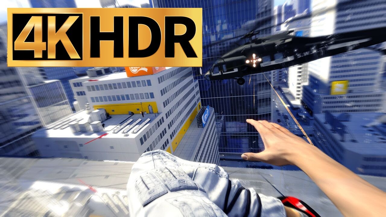 HDR in Mirror's Edge (4K 60FPS) - YouTube