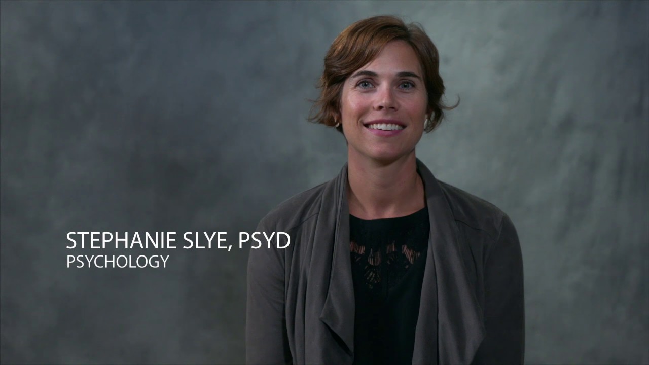 Provider Video Profile: Stephanie Slye, PsyD (Psychology) - YouTube