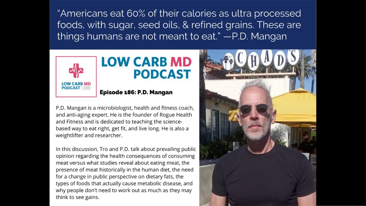 LowCarbMD Podcast Episode 186 - P. D. Mangan - YouTube