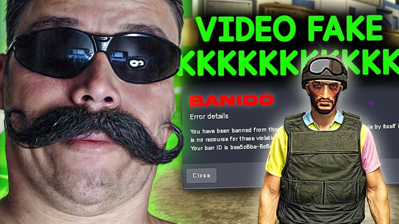 Bani JOGADORES com VIDEO FAKE no GTA RP! - YouTube