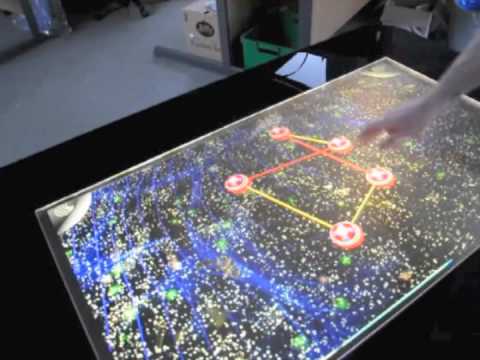 Table demo with SUSHI and native Win 7 - YouTube