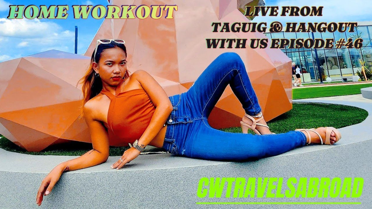 CJ & PJ is live! Evening home Workout routine and hangout with us # ...