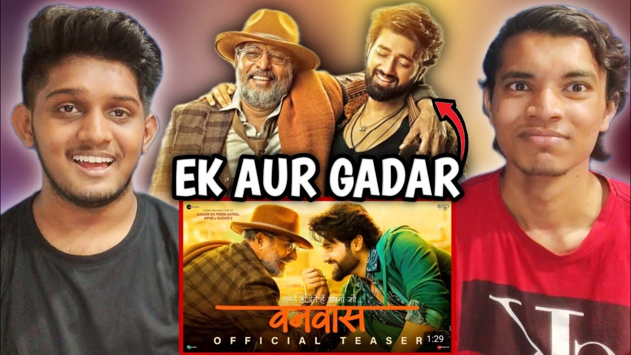 Vanvaas Official Teaser • REACTION | Anil Sharma |Nana P | Utkarsh S | SAM'S TALK - YouTube