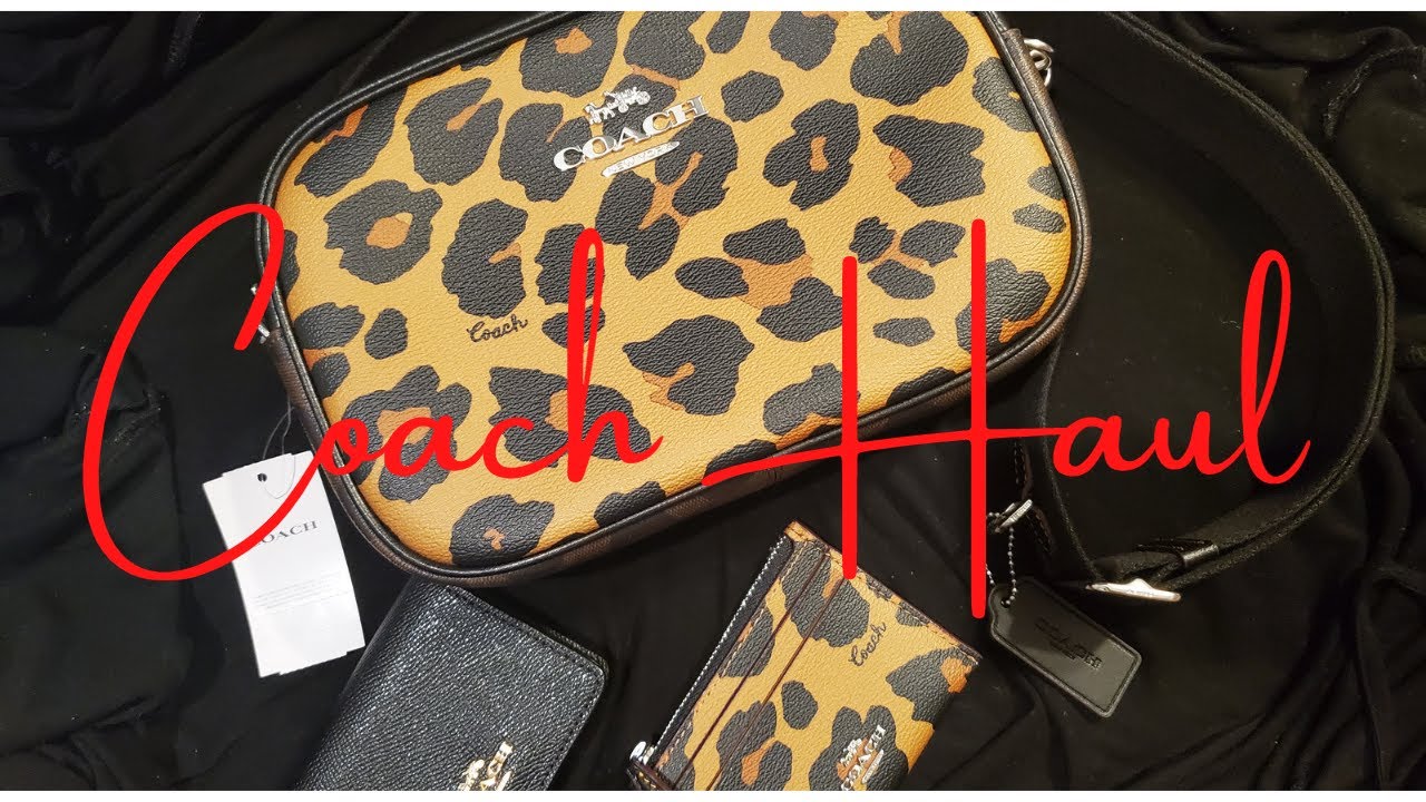Coach Haul - Leopard Print 🐆 - YouTube